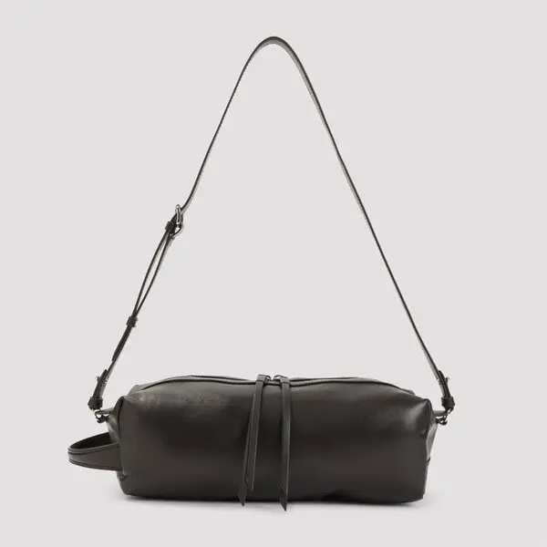 LEMAIRE The Care Leather Slingbag Mini