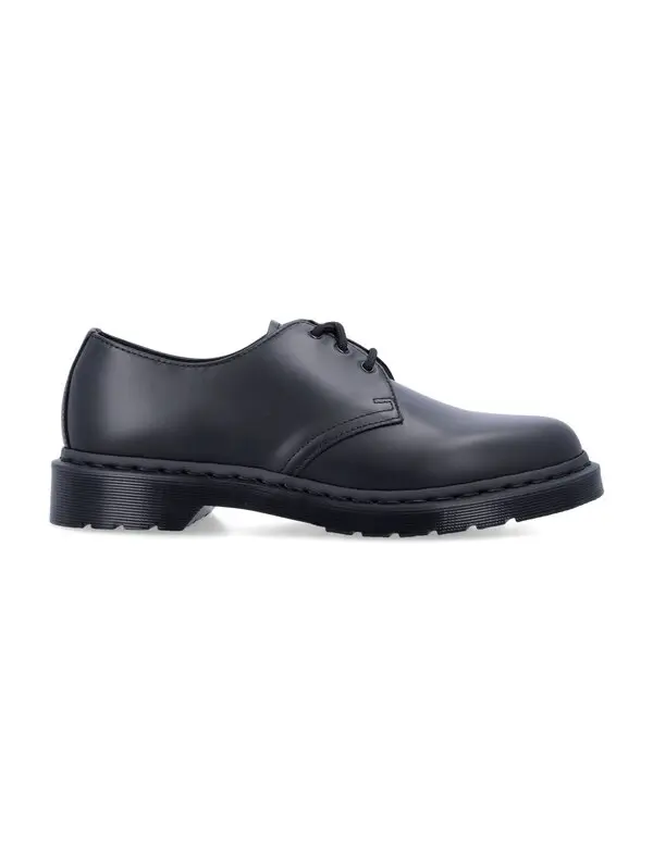 Dr. Martens Mini Monochrome 1461 Smooth Leather 3-eye Oxford Shoes - Nero