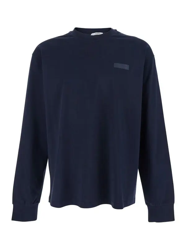 Givenchy Logo Patch Cotton Long-sleeve T-shirt