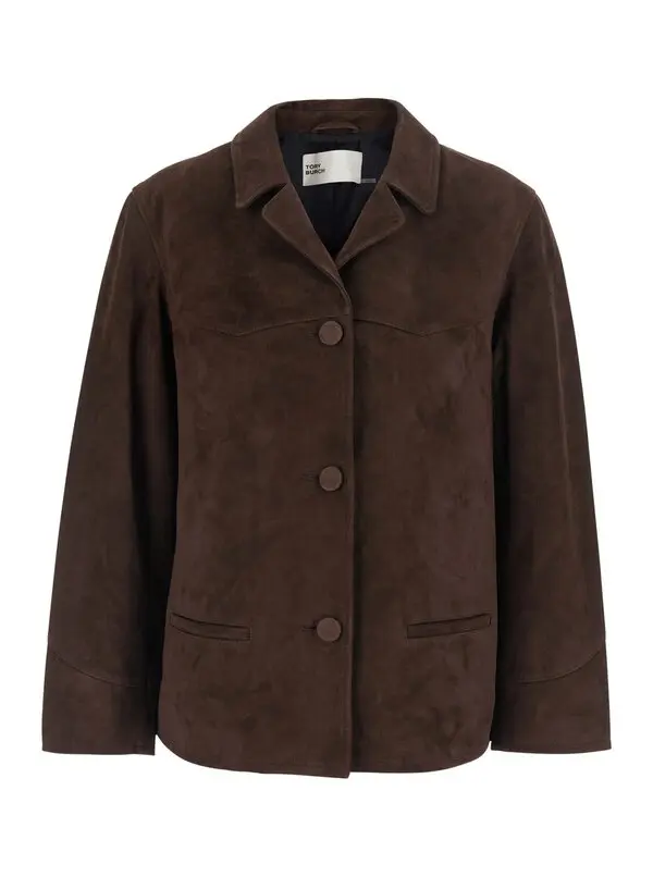Tory Burch Suede Blazer For