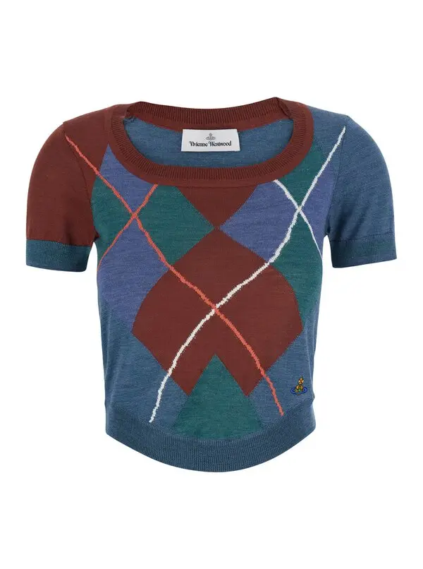 VIVIENNE WESTWOOD Argyle Body Tee