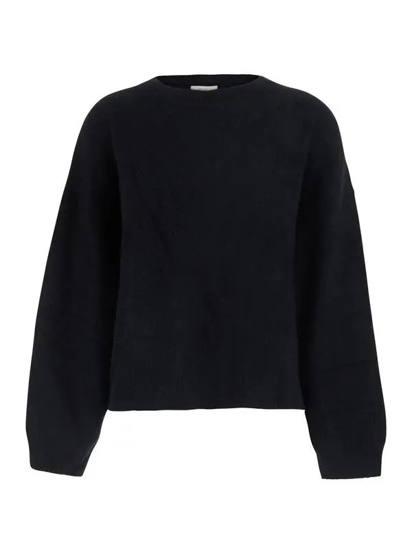 Loulou De Saison Tristan Regular-fit Crewneck Sweater In Wool, Yak & Polyamide