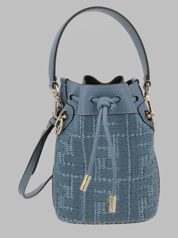 Fendi Mon Tresor Mini Leather Handbag 19 Cm X 13.5 Cm X 11 Cm