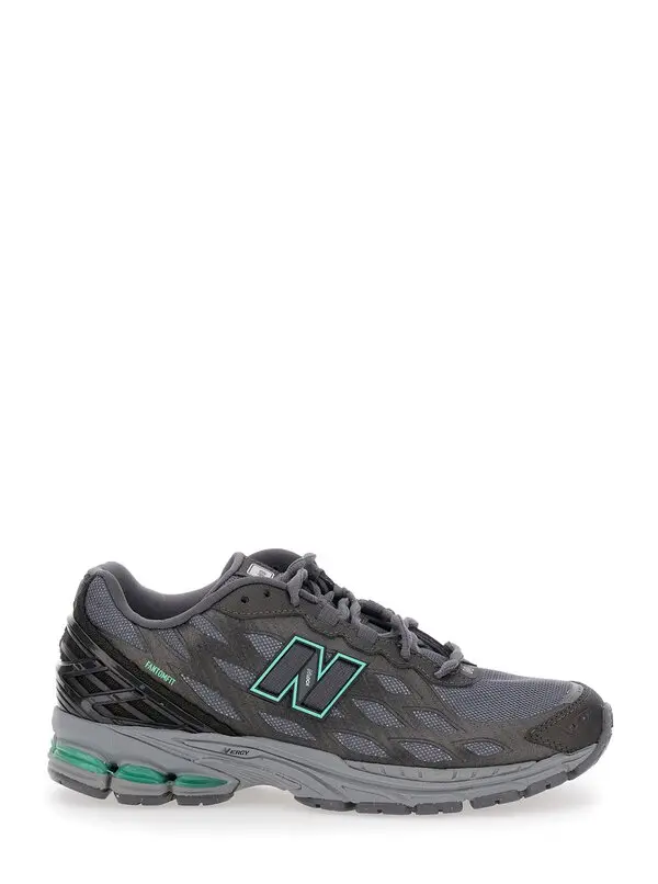 NEW BALANCE 1906r Low-top Lace-up Sneaker With Mesh Design And Side Logo - Grey