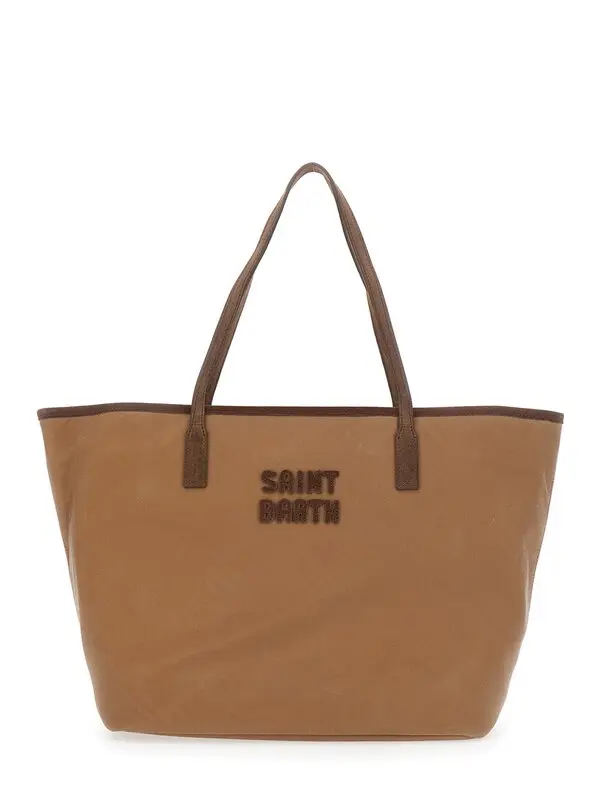 MC2 SAINT BARTH City Mini Tote Handbag In Tech Fabric