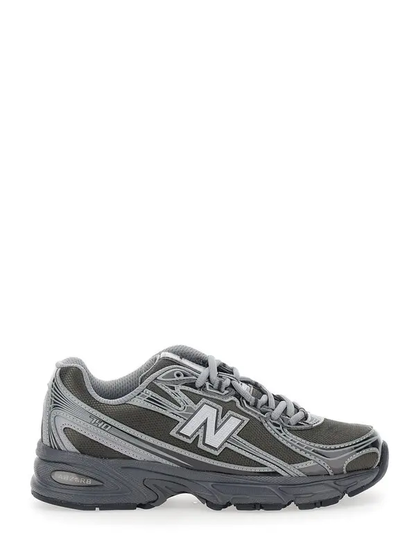 NEW BALANCE 740 Tech Fabric Sneaker With Metallic Details And Side Logo Patch
