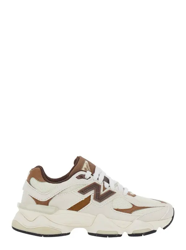 NEW BALANCE 9060 Tech Fabric Sneaker - Brown