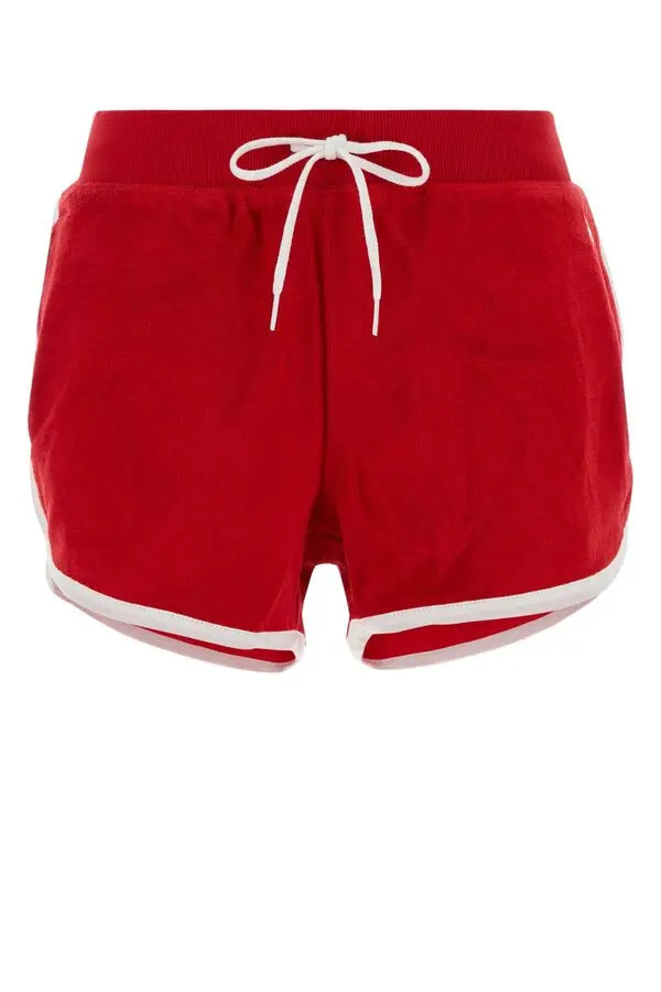 Polo Ralph Lauren Terry Fabric Shorts - Red