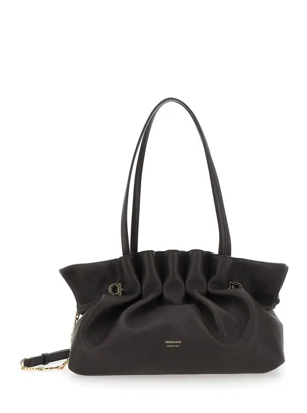 FERRAGAMO Soft Mini Handbag M Shoulder Bag