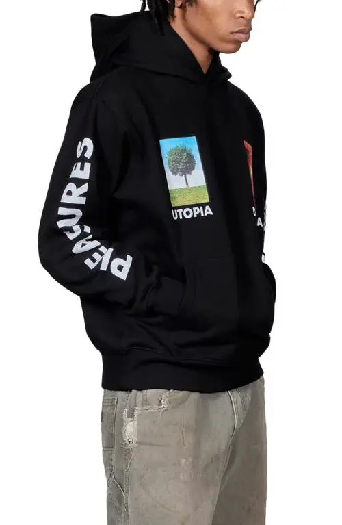 PLEASURES Somewhere Graphic Hoodie