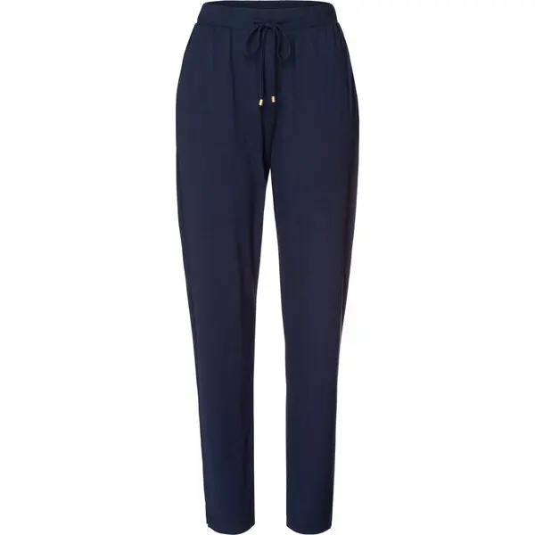 Hanro Sleep And Lounge Cotton Blend Drawstring Pants