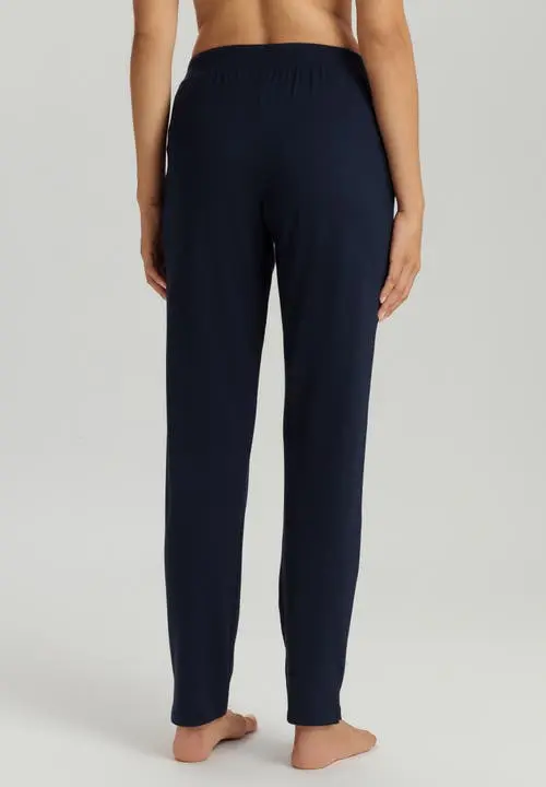 Hanro Sleep And Lounge Cotton Blend Drawstring Pants