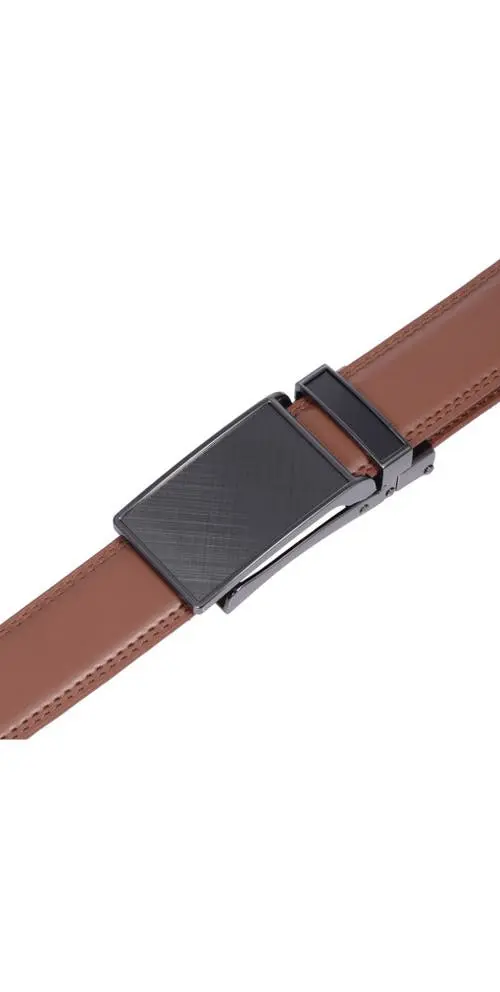 MIO MARINO Linxx Leather Ratchet Belt - Light Tan