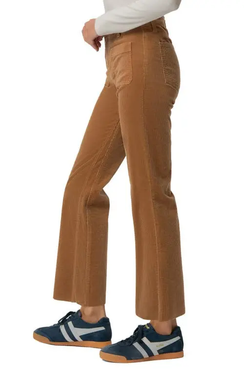 Kut From The Kloth Kelsey Raw Hem Kick Flare Corduroy Jeans