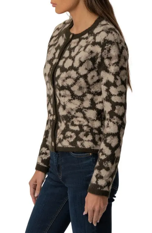 Kut From The Kloth Sadie Leopard Print Cardigan