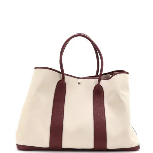 Hermès Garden Party Tote Toile And Leather 49