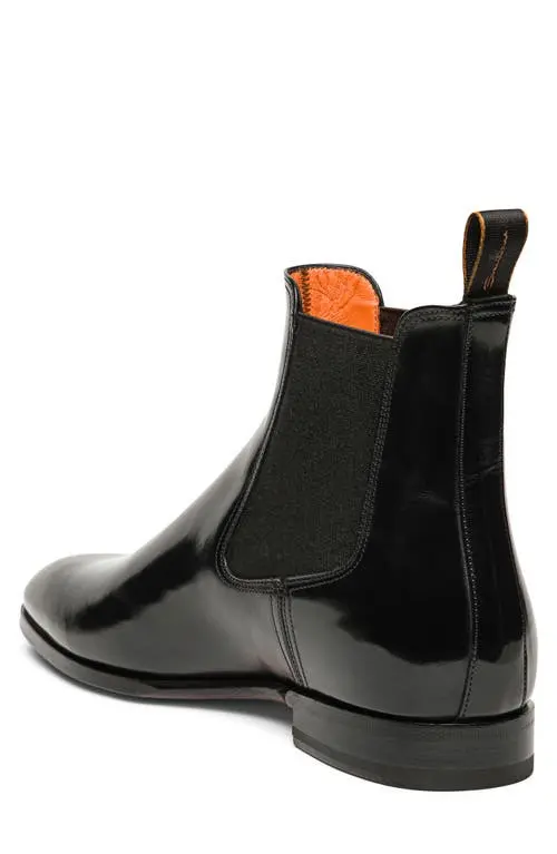 Santoni Archer Leather Chelsea Boot