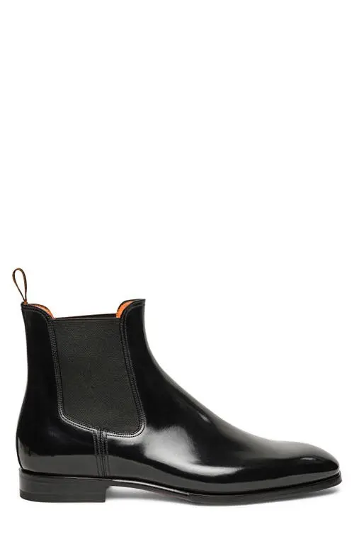 Santoni Archer Leather Chelsea Boot