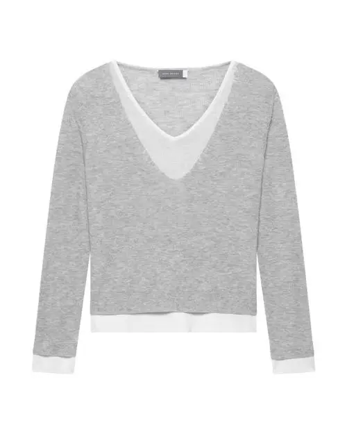 Mint Velvet Layered Detail Knit Top
