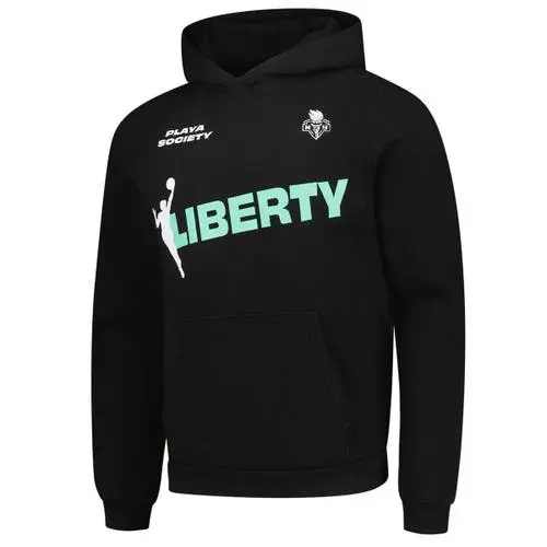 PLAYA SOCIETY New York Liberty Team Pullover Hoodie