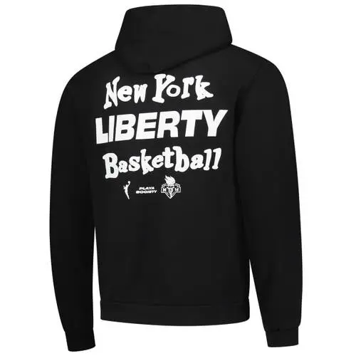 PLAYA SOCIETY New York Liberty Team Pullover Hoodie
