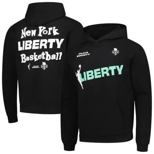 PLAYA SOCIETY New York Liberty Team Pullover Hoodie