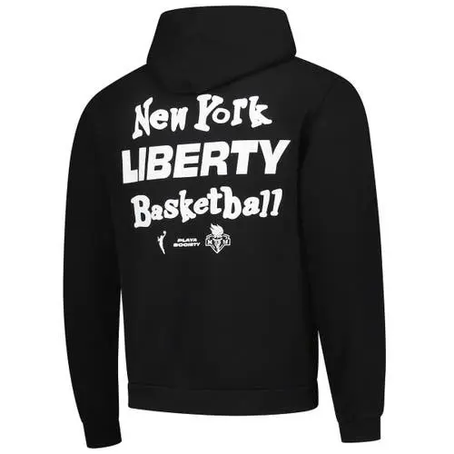 PLAYA SOCIETY New York Liberty Team Pullover Hoodie
