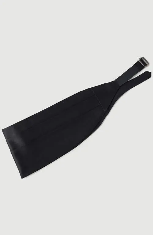 Brunello Cucinelli Cotton And Silk Satin Cummerbund