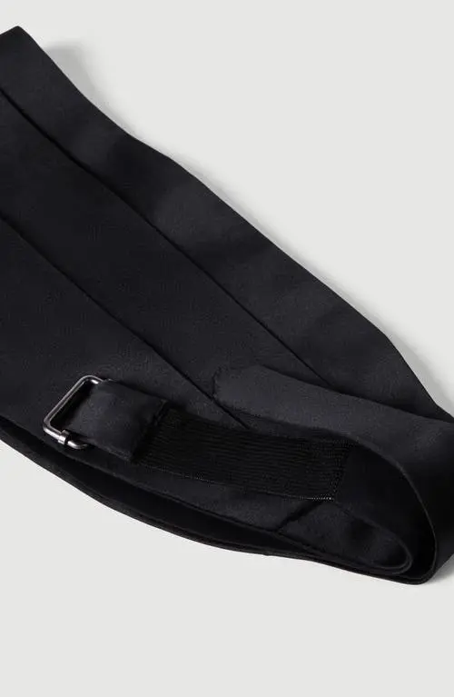 Brunello Cucinelli Cotton And Silk Satin Cummerbund