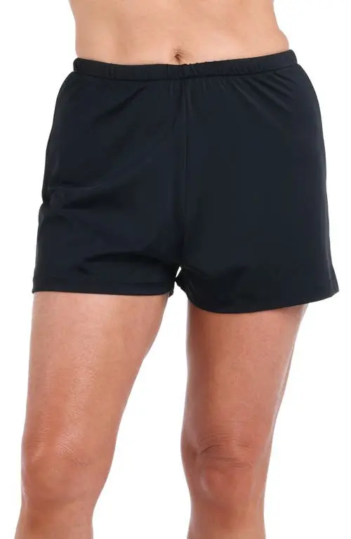 MAXINE OF HOLLYWOOD Solid Jogger Shorts