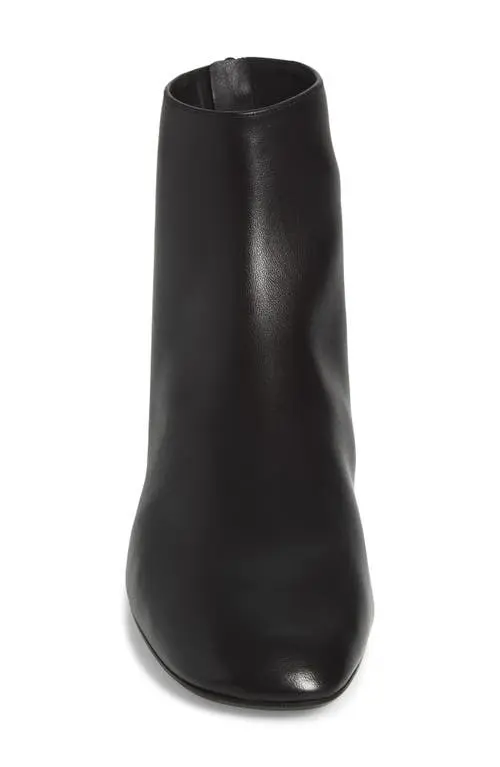 TOTEME Flat Contour Leather Ankle Boot