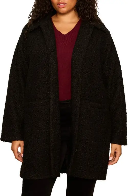 Sanctuary Upside Faux Fur Jacket - Black