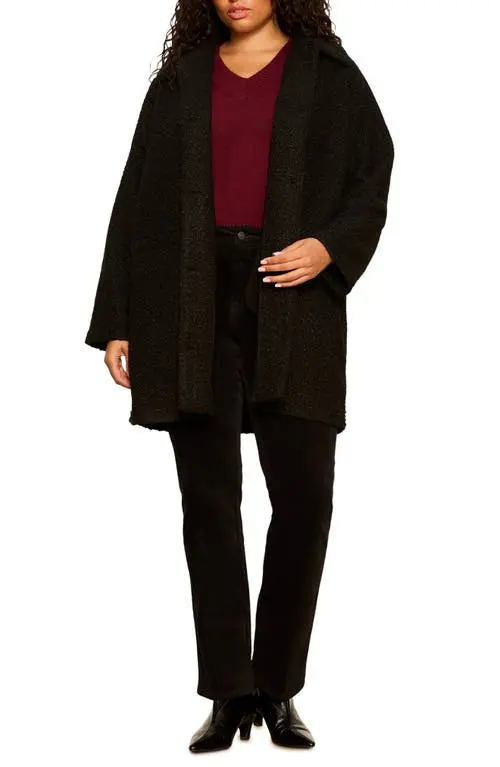 Sanctuary Upside Faux Fur Jacket - Black