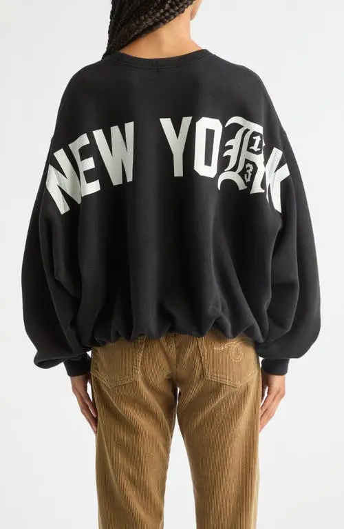 R13 Balloon Crewneck Sweatshirt