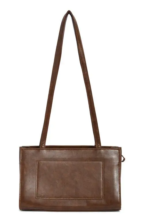 Bp. Faux Leather Laced Shoulder Bag