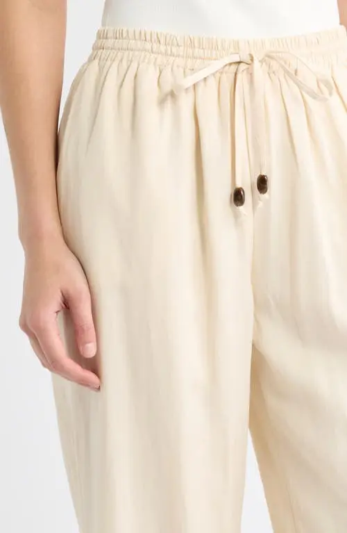 Oddmuse High Waist Wide Leg Linen Blend Pants
