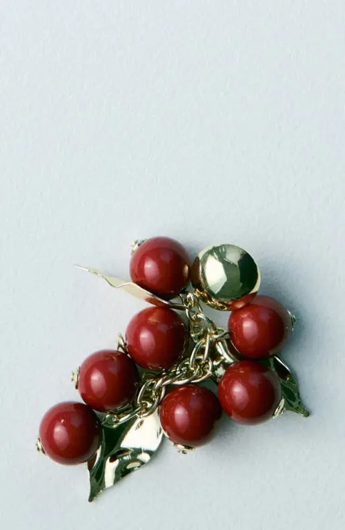 Mango Fruit Dangle Earrings