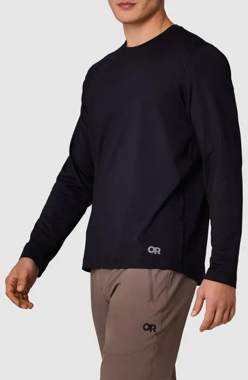 OUTDOOR RESEARCH Vigor Lt Crewneck Sweatshirt - Black