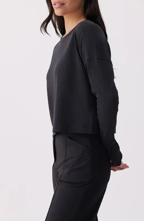 LOLE Organic Cotton Long Sleeve T-shirt - Black