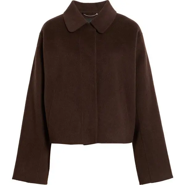 BOSS Cafeta Short Wool Blend Jacket