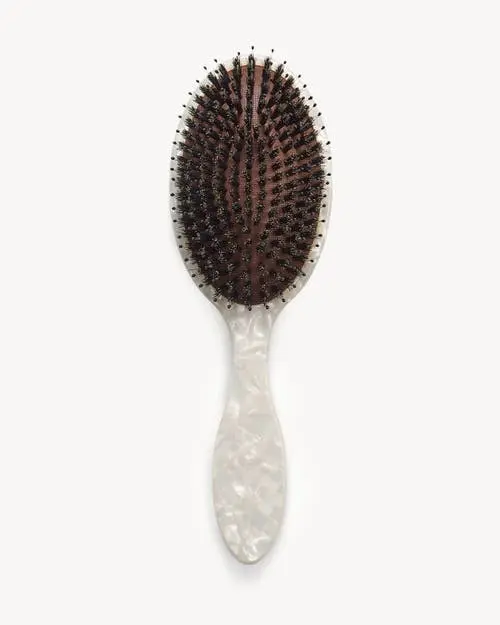 MACHETE Grande Hair Brush - White Shell