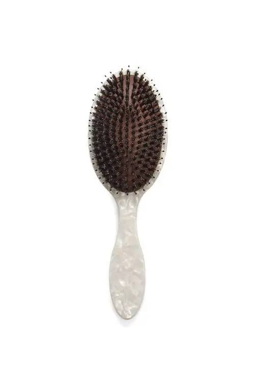 MACHETE Grande Hair Brush - White Shell