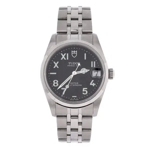 TUDOR Prince Date Automatic Watch Stainless Steel 32 - Metallic Silver