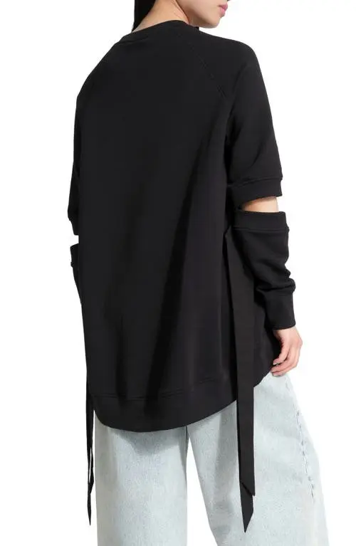 MARCELLA Mavi Elbow Cutout Sweatshirt