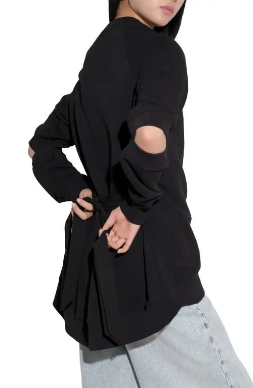 MARCELLA Mavi Elbow Cutout Sweatshirt