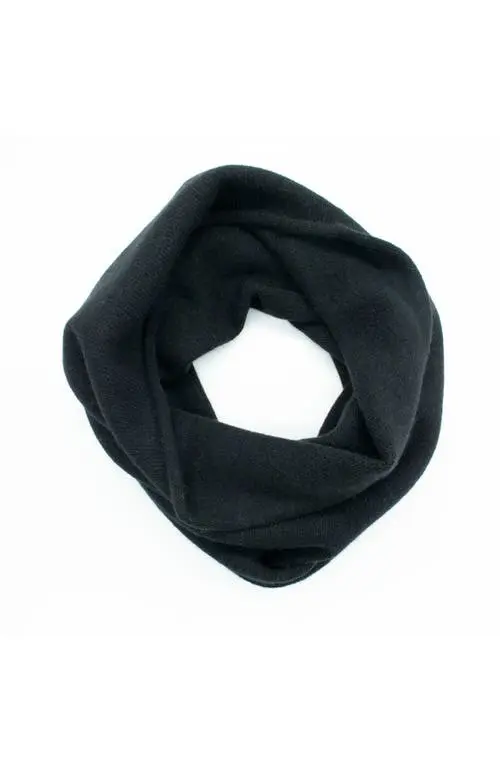Portolano Cashmere Neck Warmer - Black