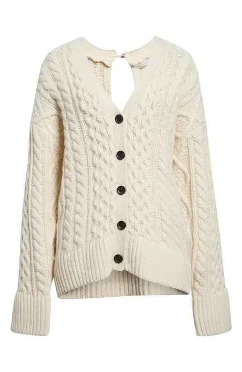 Maria Mcmanus Tear Drop Aran Cardigan