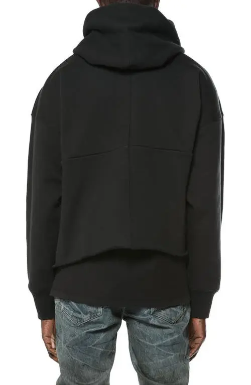 PURPLE BRAND Heavyweight Fleece Oversize Graphic Hoodie