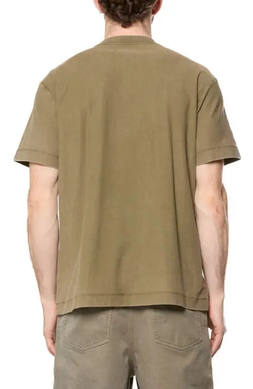 PURPLE BRAND Textured Jersey Graphic T-shirt