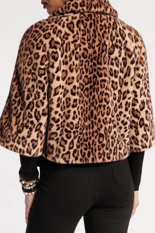 FRANCES VALENTINE Blaine Jacket Leopard